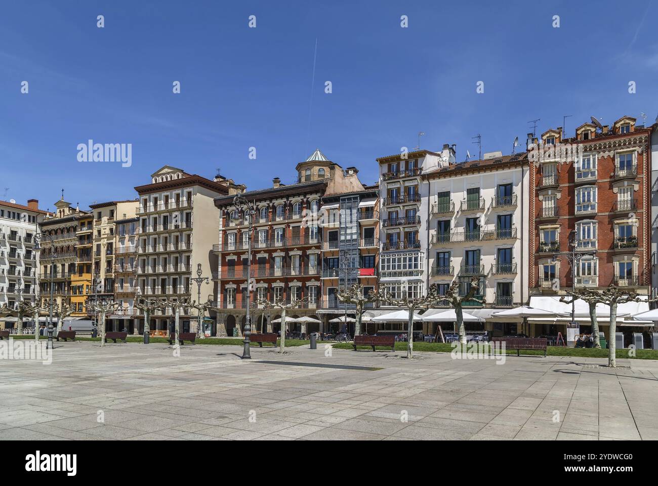 Plaza del castillo navarre hi-res stock photography and images - Alamy