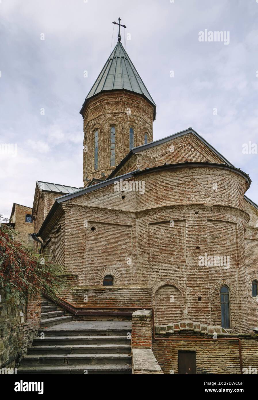 Holy Mother of God Church of Bethlehem stands on a hillside in the ...