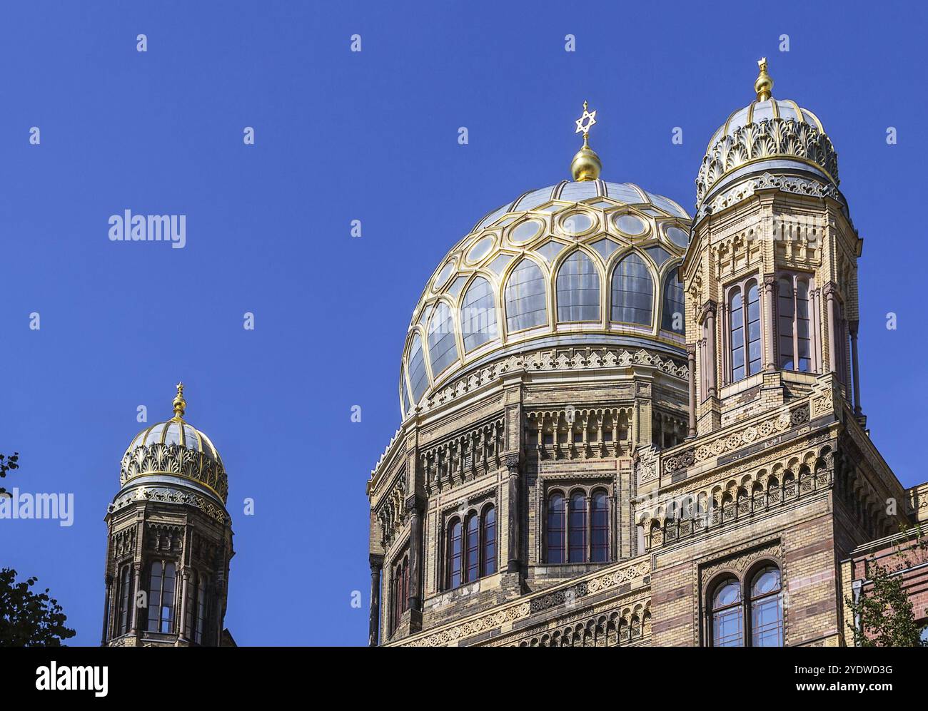 New Synagogue was built 1866 as the main synagogue of the Berlin Jewish ...