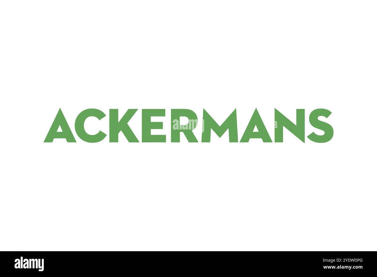 Retail, Ackermans Ackermans, Logo, White background, Brand name Stock ...