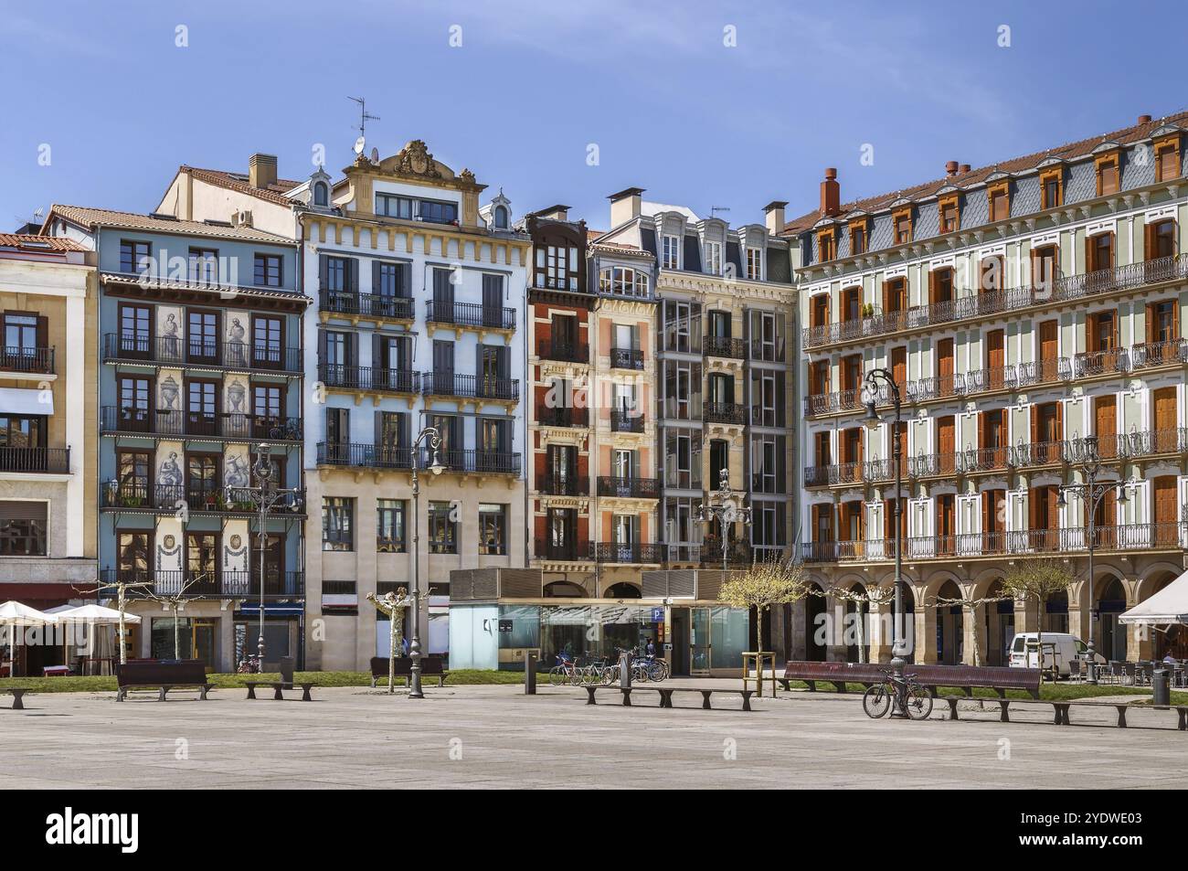 Pamplona castle plaza hi-res stock photography and images - Alamy