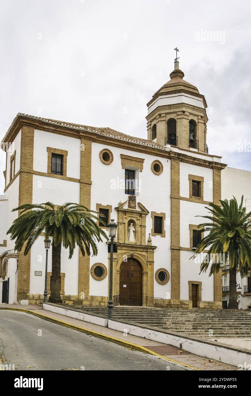 Church of La Merced located in Ronda center, Spain, Europe Stock Photo ...