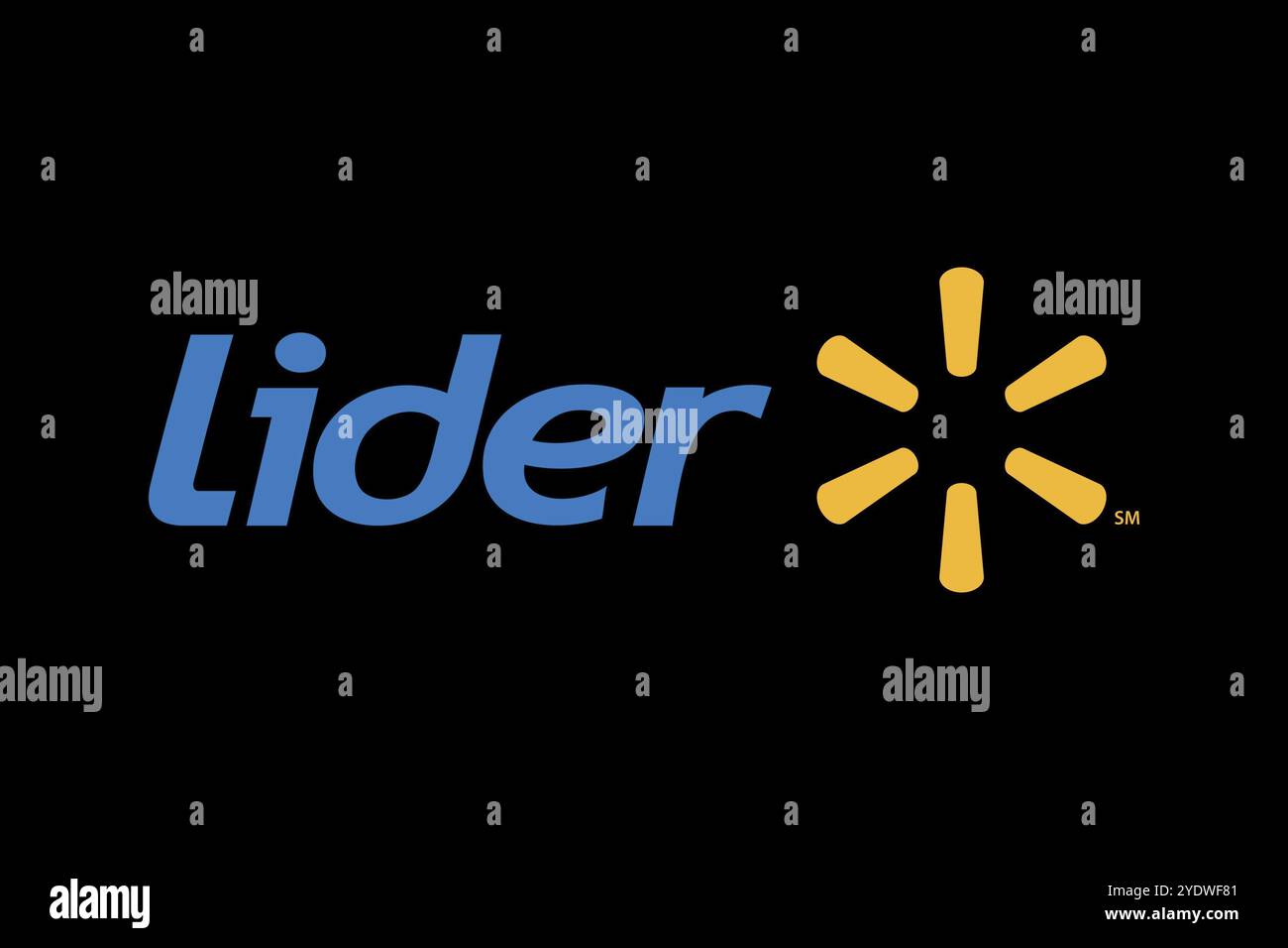 Retail, Lider Lider, Black background, Brand name Stock Photo - Alamy