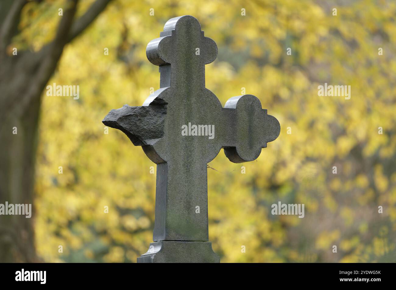 Broken tomb stone hi-res stock photography and images - Alamy