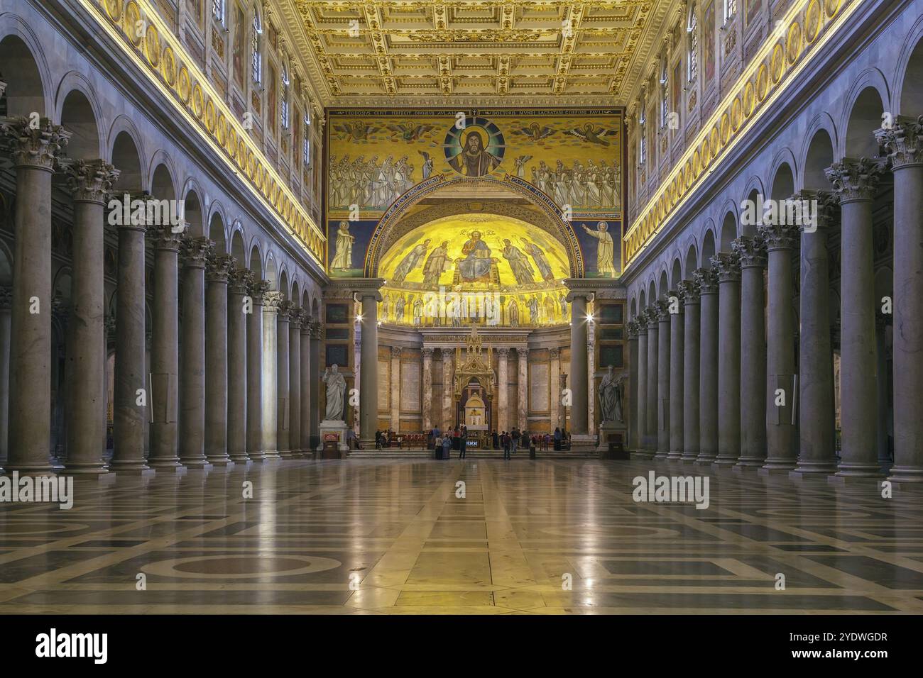Basilica of Saint Paul Outside the Walls is one of Rome's four ancient ...