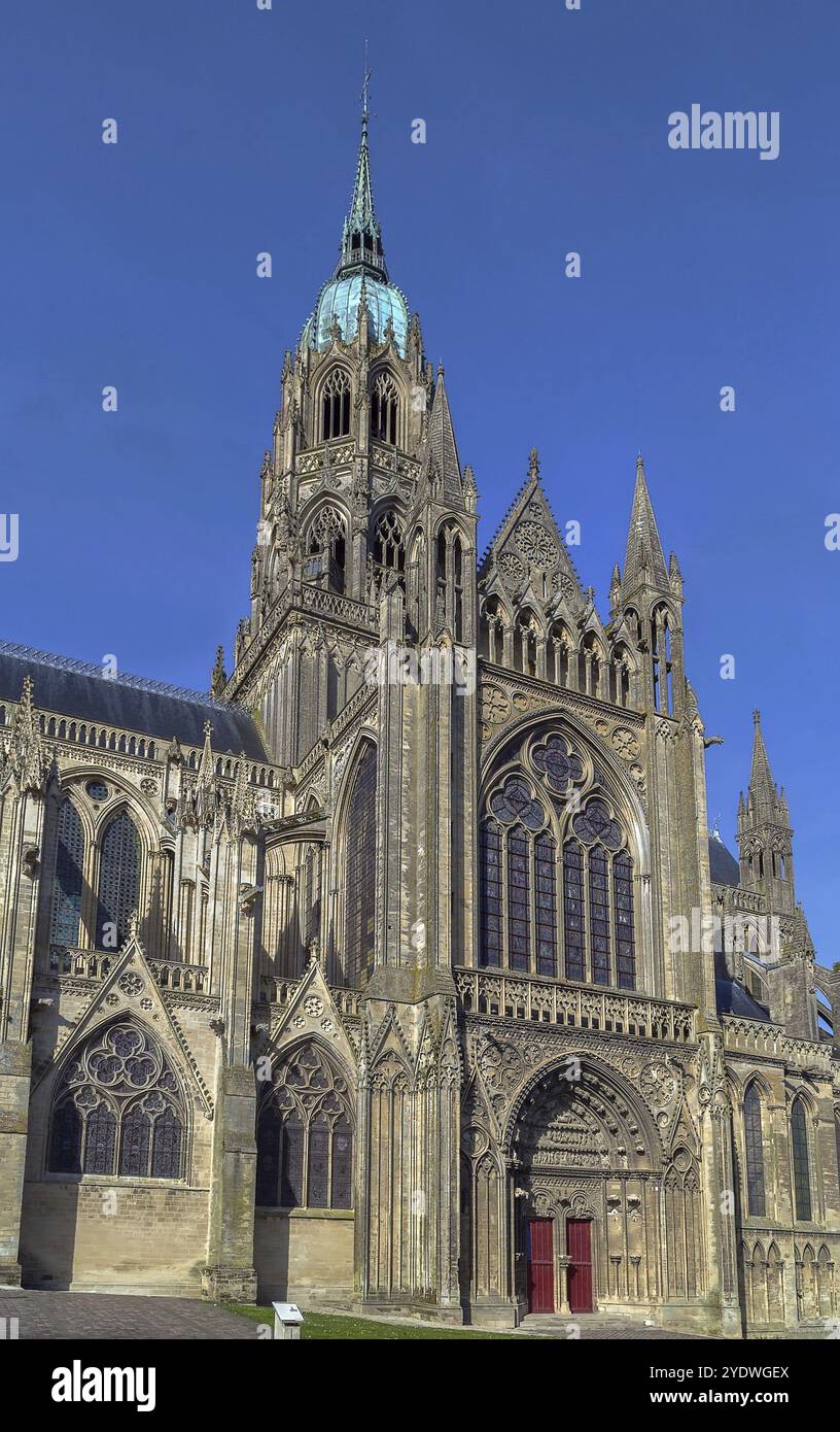 Bayeux Cathedral is a Norman-Romanesque cathedral, located in the town ...