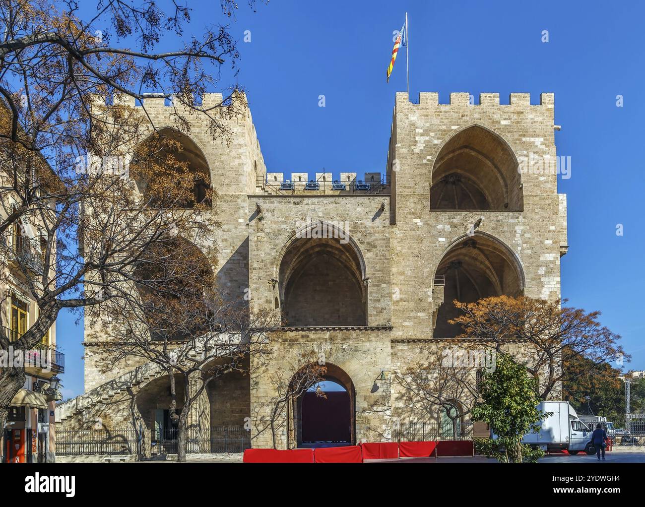 Torres de Serranos is one of the twelve gates that formed part of the ...