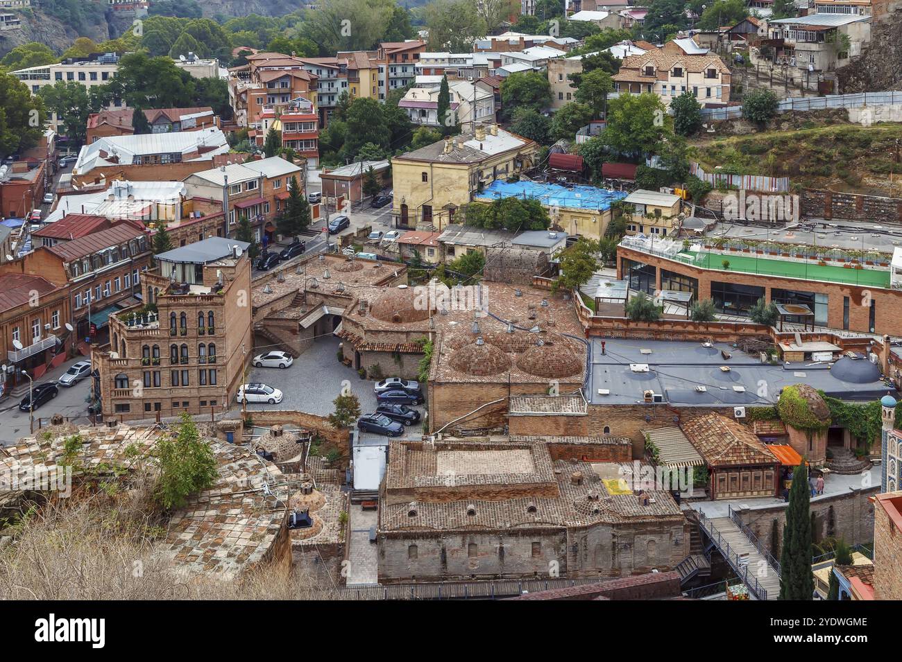 Abanotubani is the ancient district of Tbilisi, Georgia, known for its ...