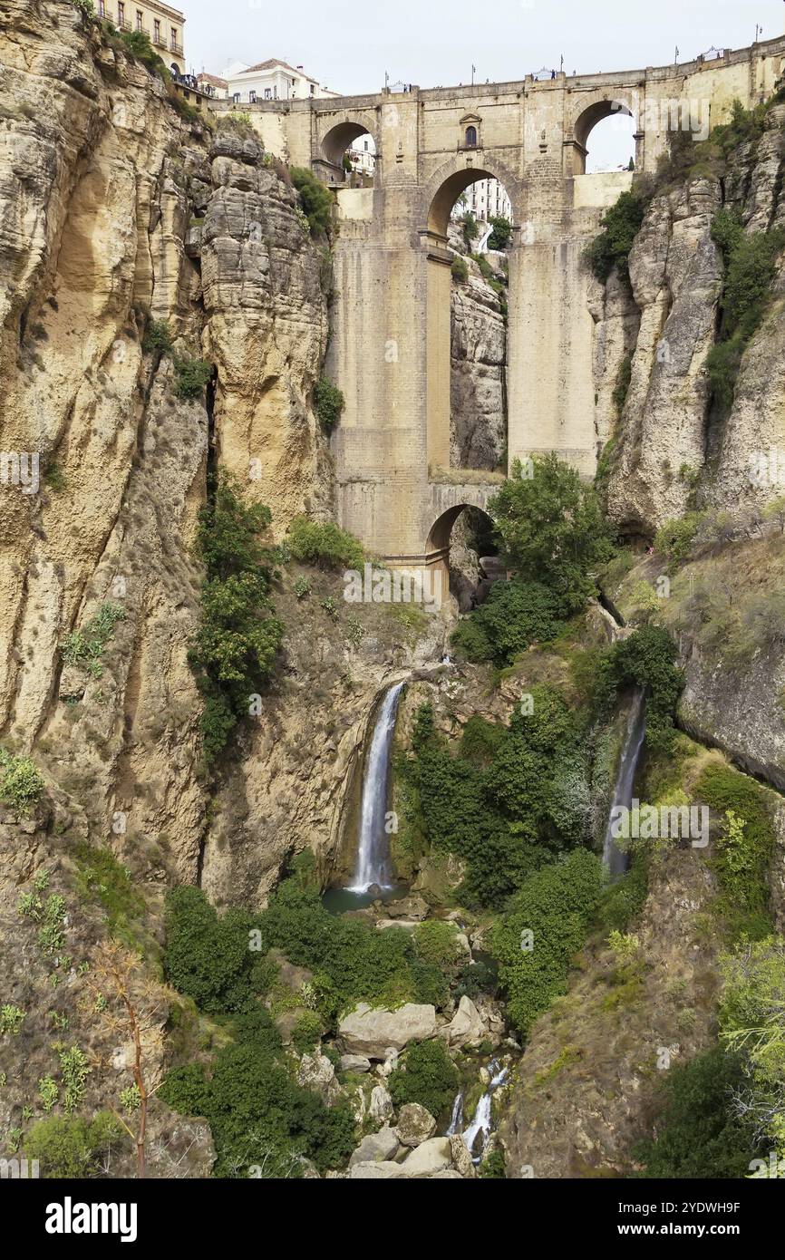 The Puente Nuevo (New Bridge) is largest bridges that span the 120 ...