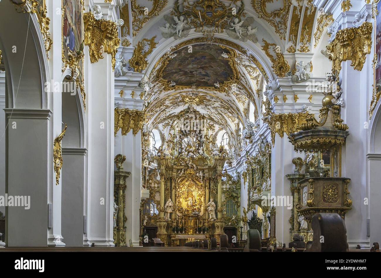 Old Chapel in Regensburg is the best example of Bavarian rococo style ...