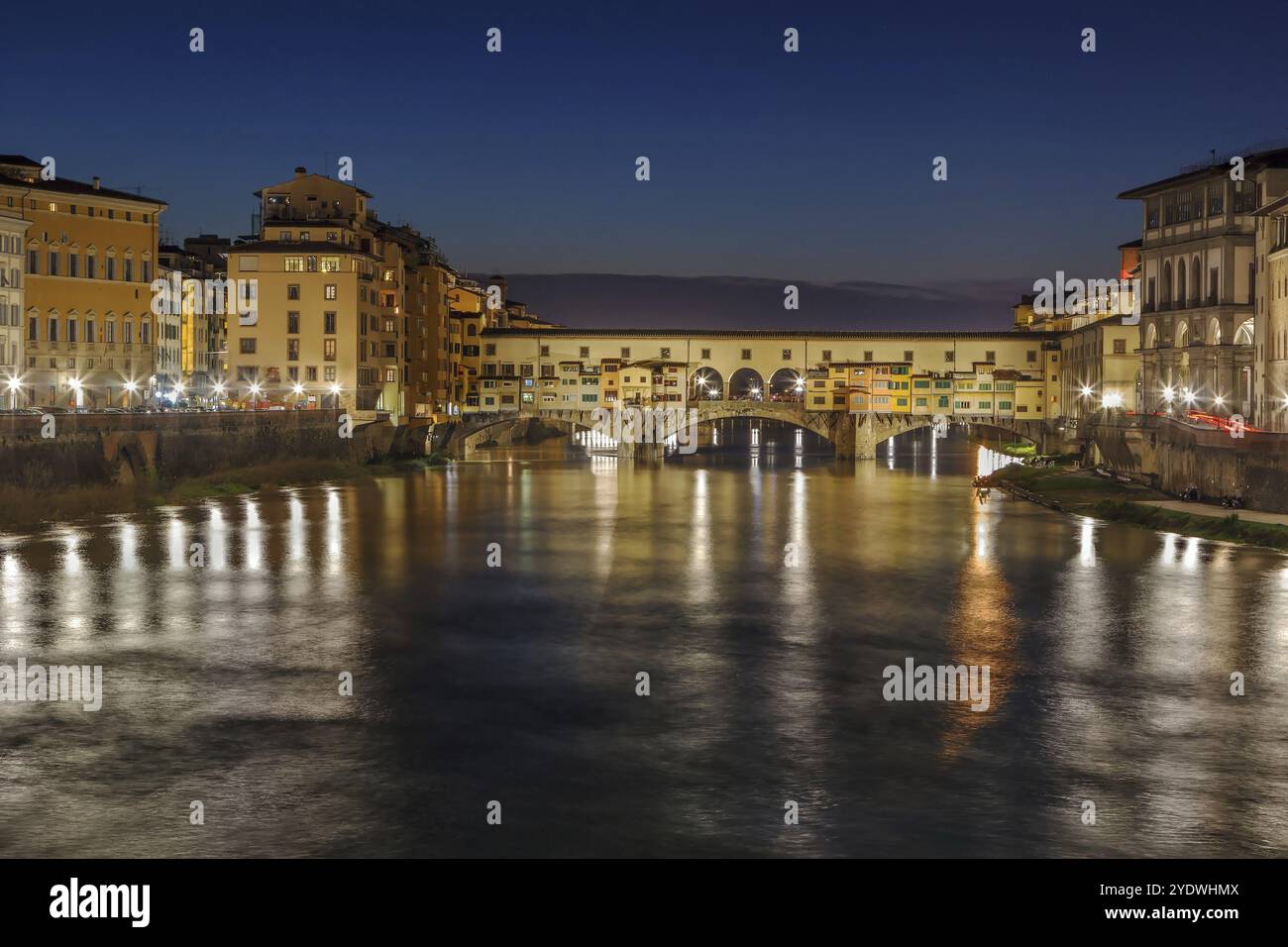 Ponte vecchio is a medieval stone closed spandrel segmental arch bridge ...