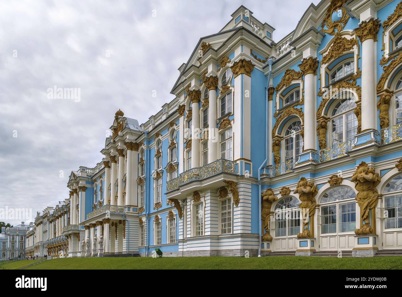 Catherine palace rococo palace st petersburg hi-res stock photography ...