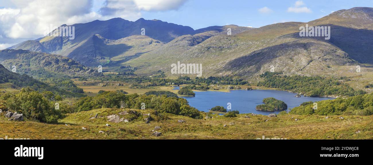 Panoramic landscape from Ladies View is a scenic viewpoint on the Ring ...