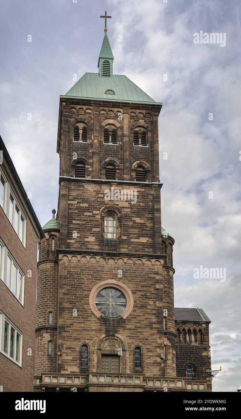 St. Adalbert is one of the oldest churches in Aachen and it is a ...