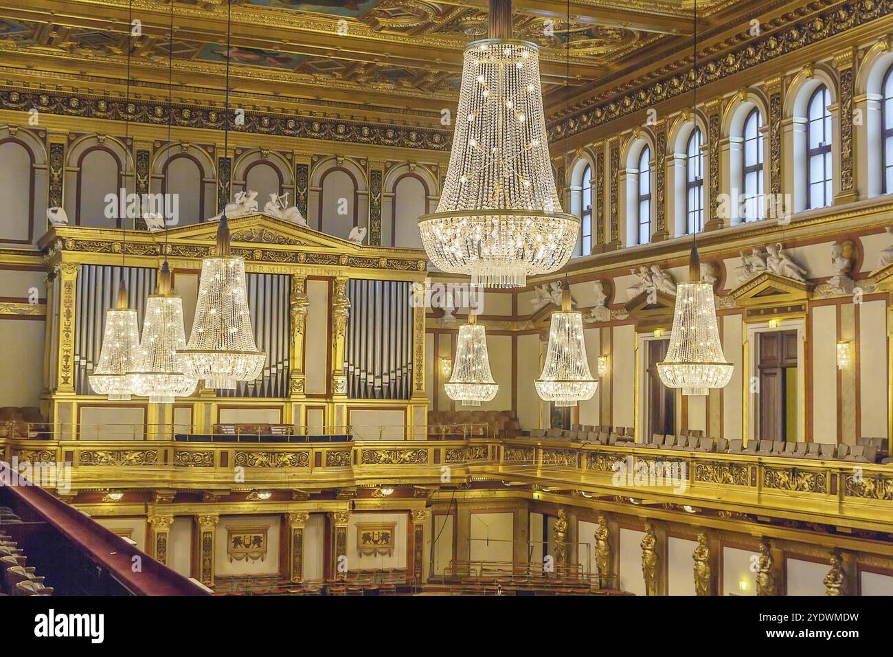Wiener musikverein inside hi-res stock photography and images - Alamy