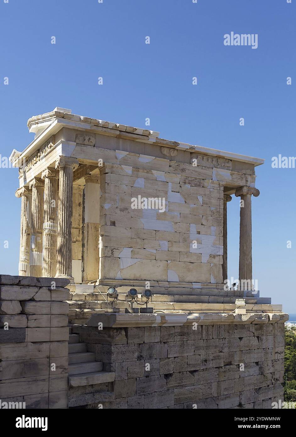 The Temple of Athena Nike is a temple on the Acropolis of Athens. Built between 427 and 424 BC ...