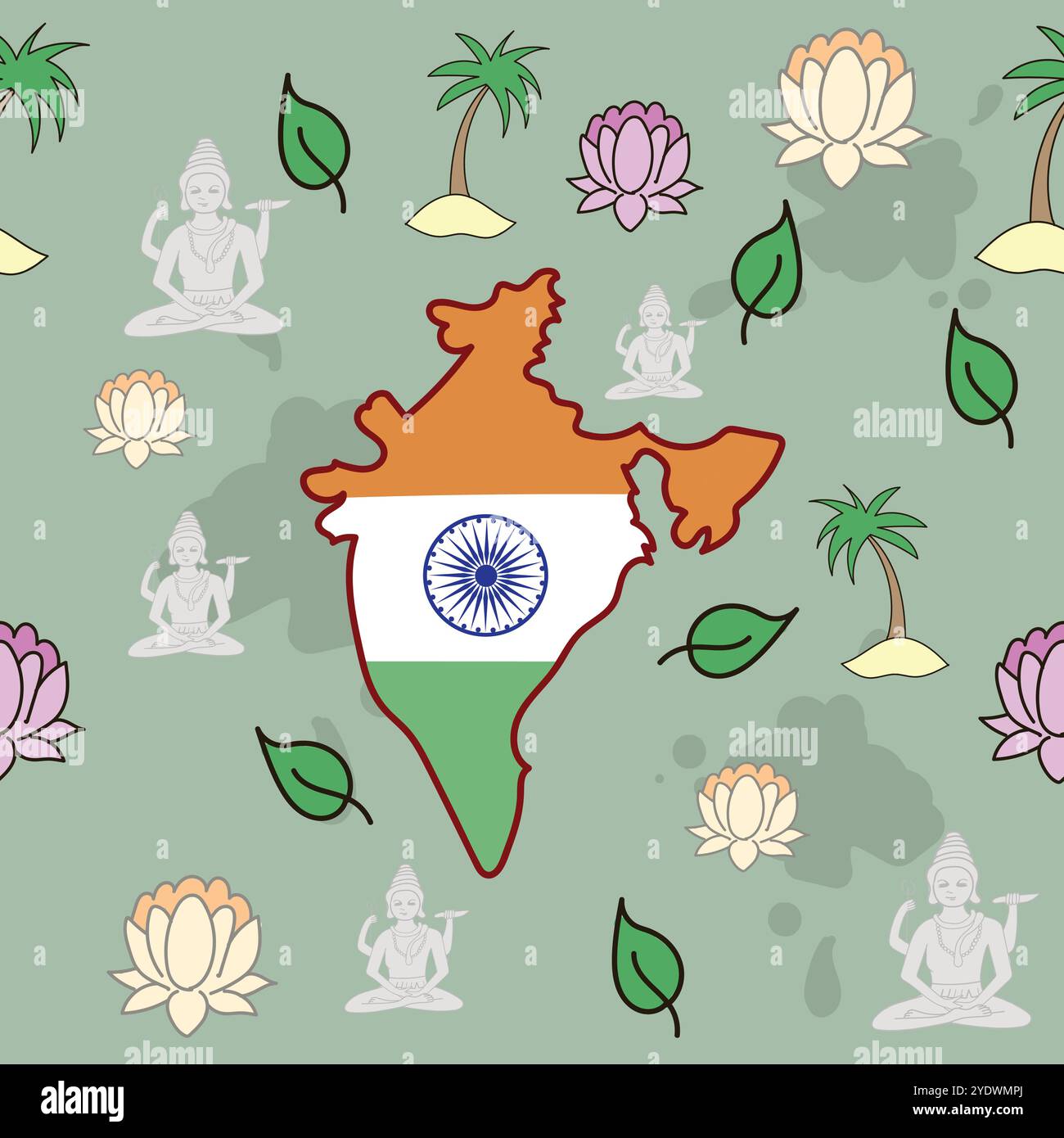 Indian tropics Stock Vector Images - Alamy