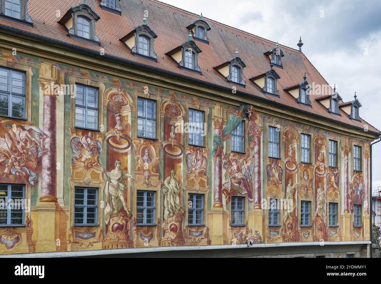 Old town hall (Altes Rathaus) (1386), built in the middle of the ...