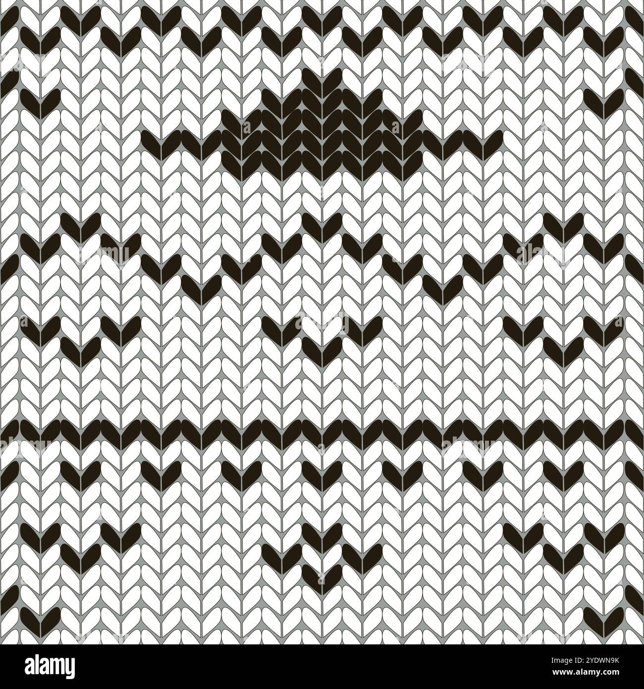 Knitting pattern illustration hi-res stock photography and images - Alamy