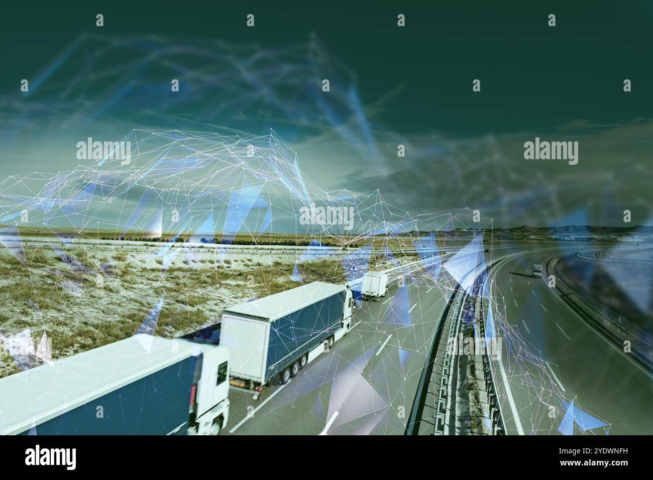 Autonomous transportation. Driverless automotive.Ai assistance and ...