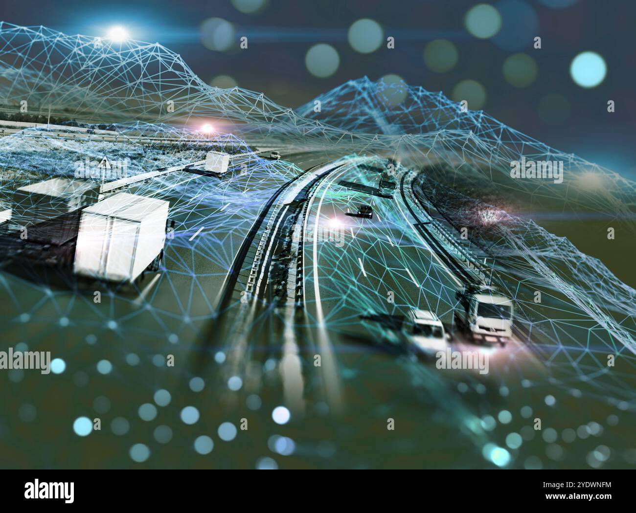 Autonomous transportation. Driverless automotive.Ai assistance and ...