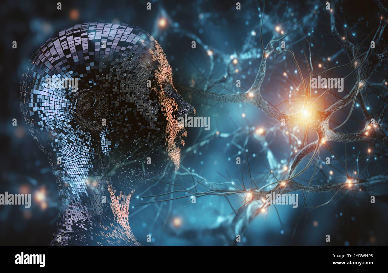 Generated by a neural network hi-res stock photography and images - Alamy