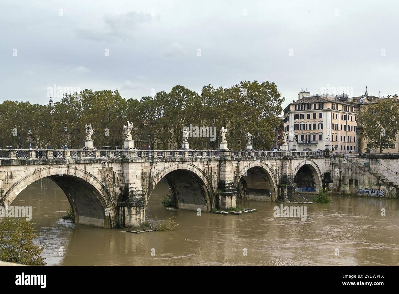 Ponte Sant'Angelo, once the Aelian Bridge, meaning the Bridge of ...