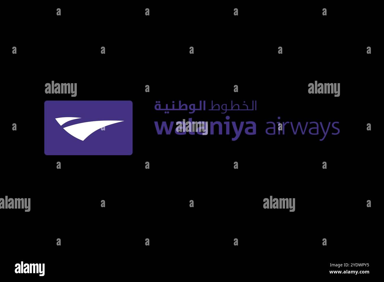 Airlines, Wataniya Airways Wataniya Airways, black background, brand ...