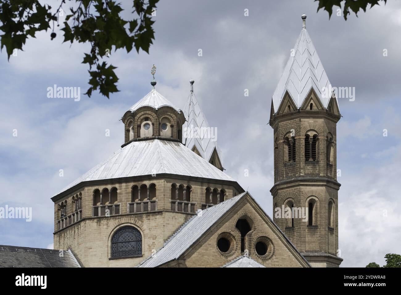 The Basilica of St Aposteln, one of the twelve large Romanesque ...