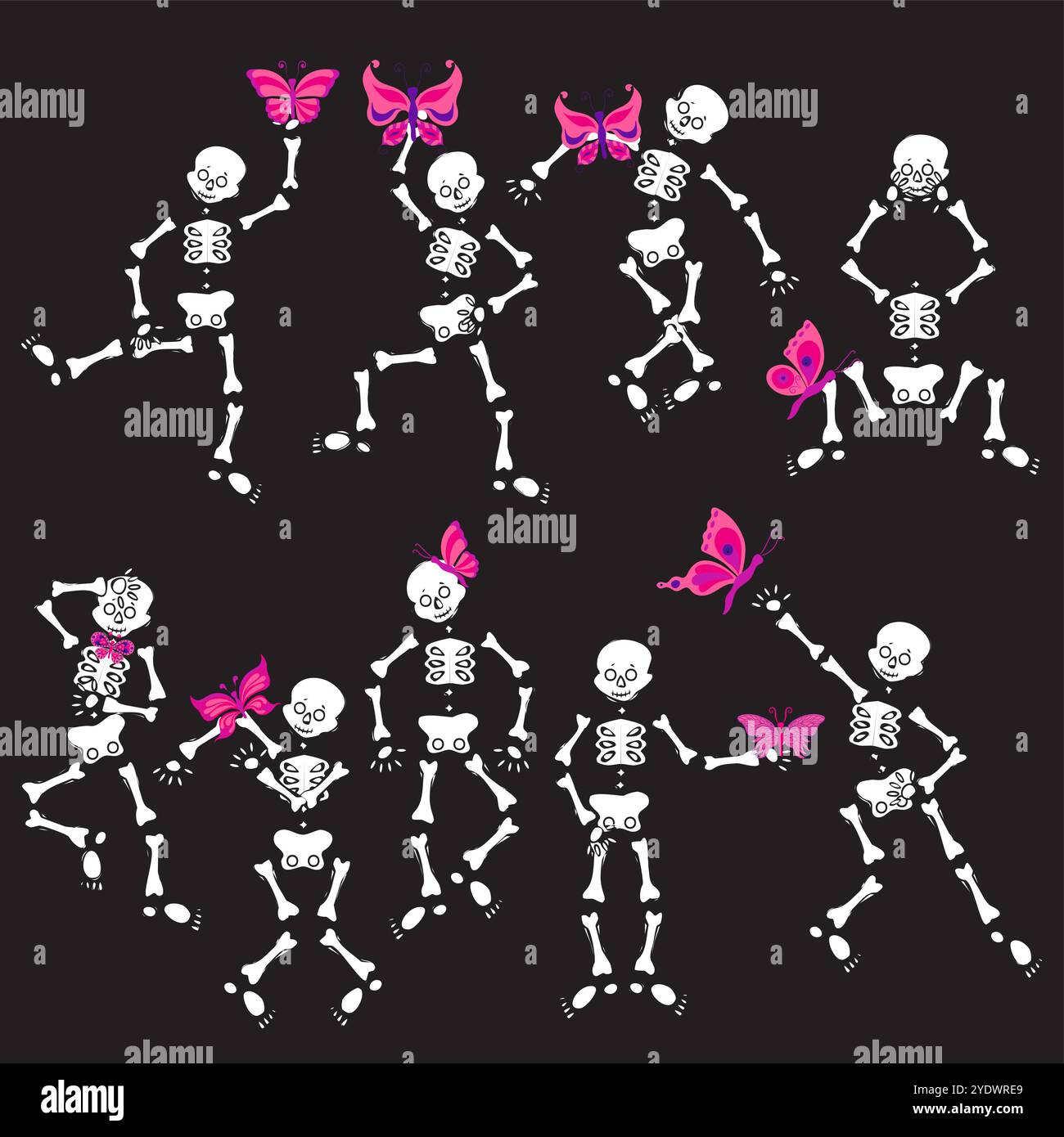 Dancing skeleton animation hi-res stock photography and images - Alamy