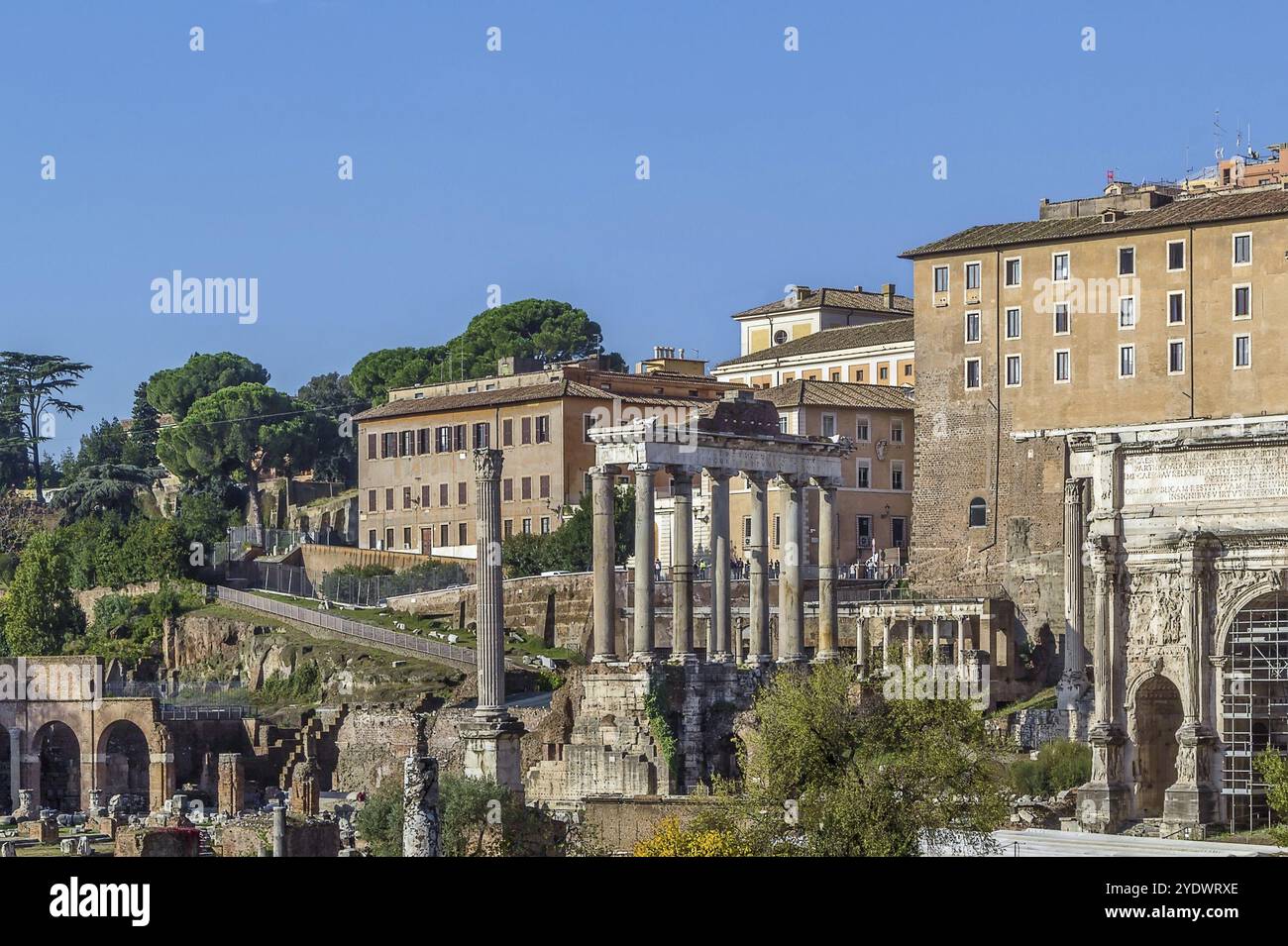 The Temple of Saturn is a temple to the god Saturn in ancient Rome ...