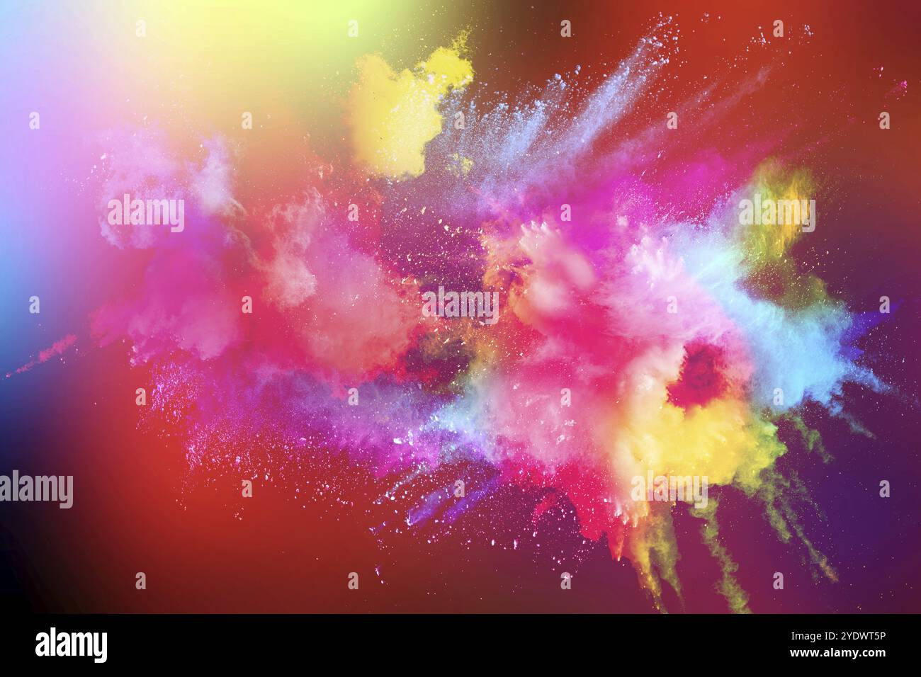 Color splash explosion hi-res stock photography and images - Alamy