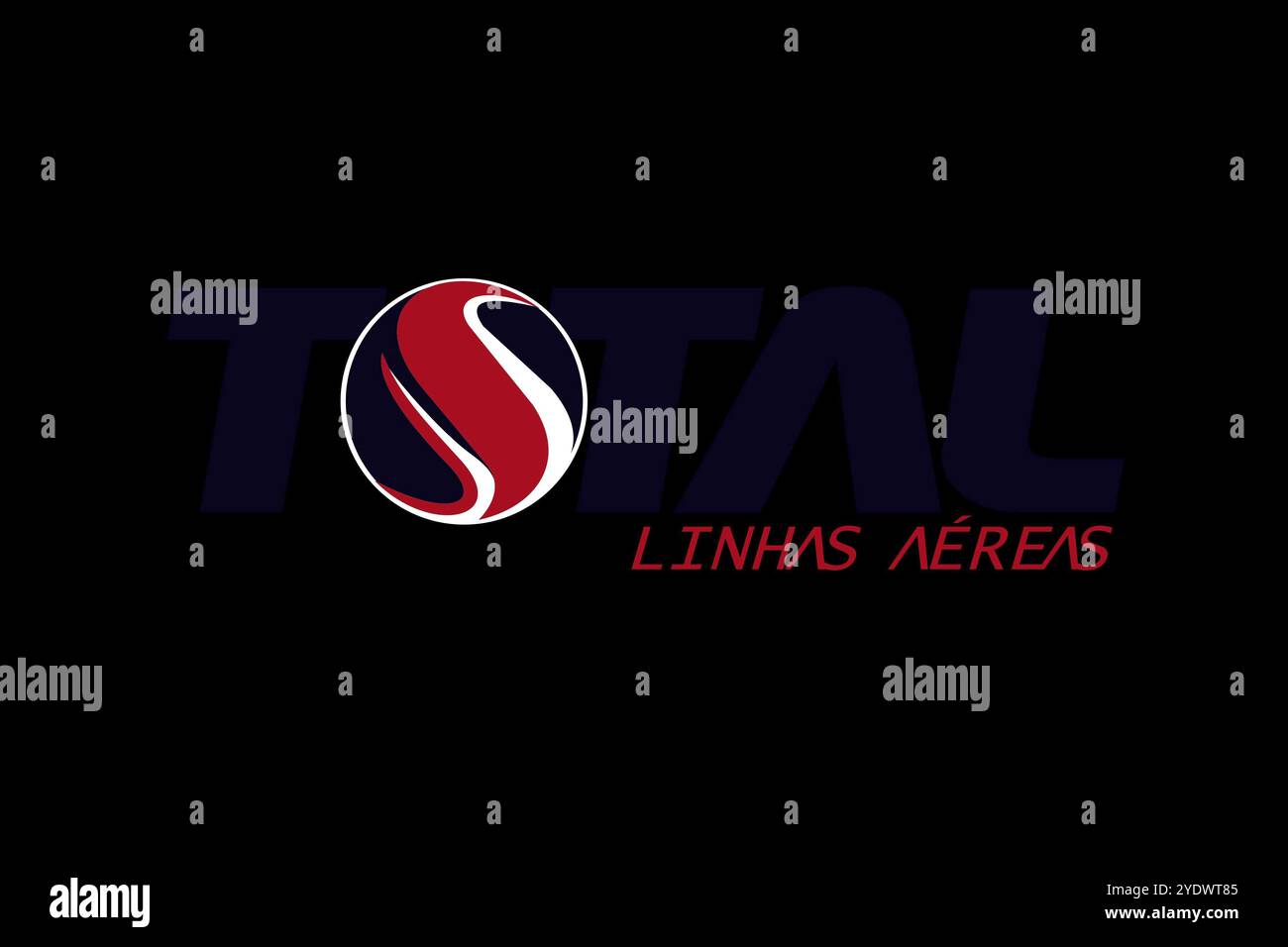 Airlines, Total Linhas Aereas Total Linhas Aereas, black background ...