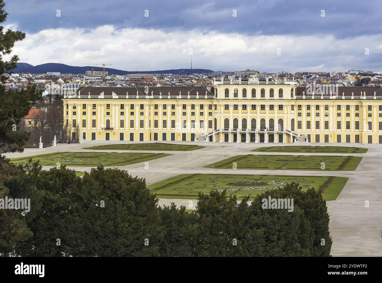 Schonbrunn Palace is a former imperial Rococo summer residence in ...