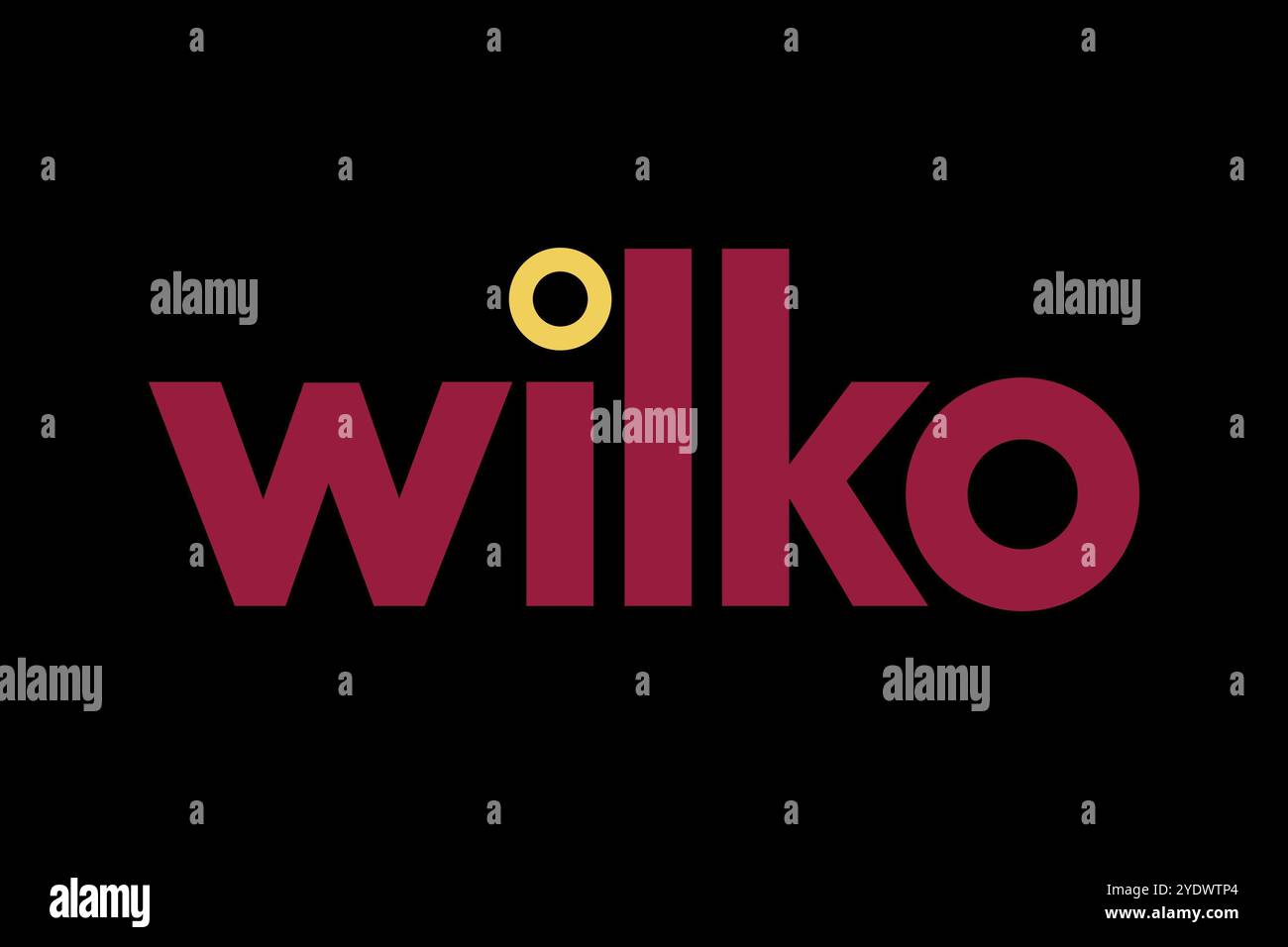 Retail, Wilko retailer Wilko retailer, Black background, Brand name ...