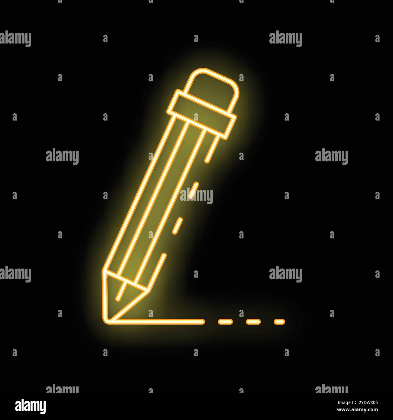 Artistic neon line drawing on hi-res stock photography and images - Alamy