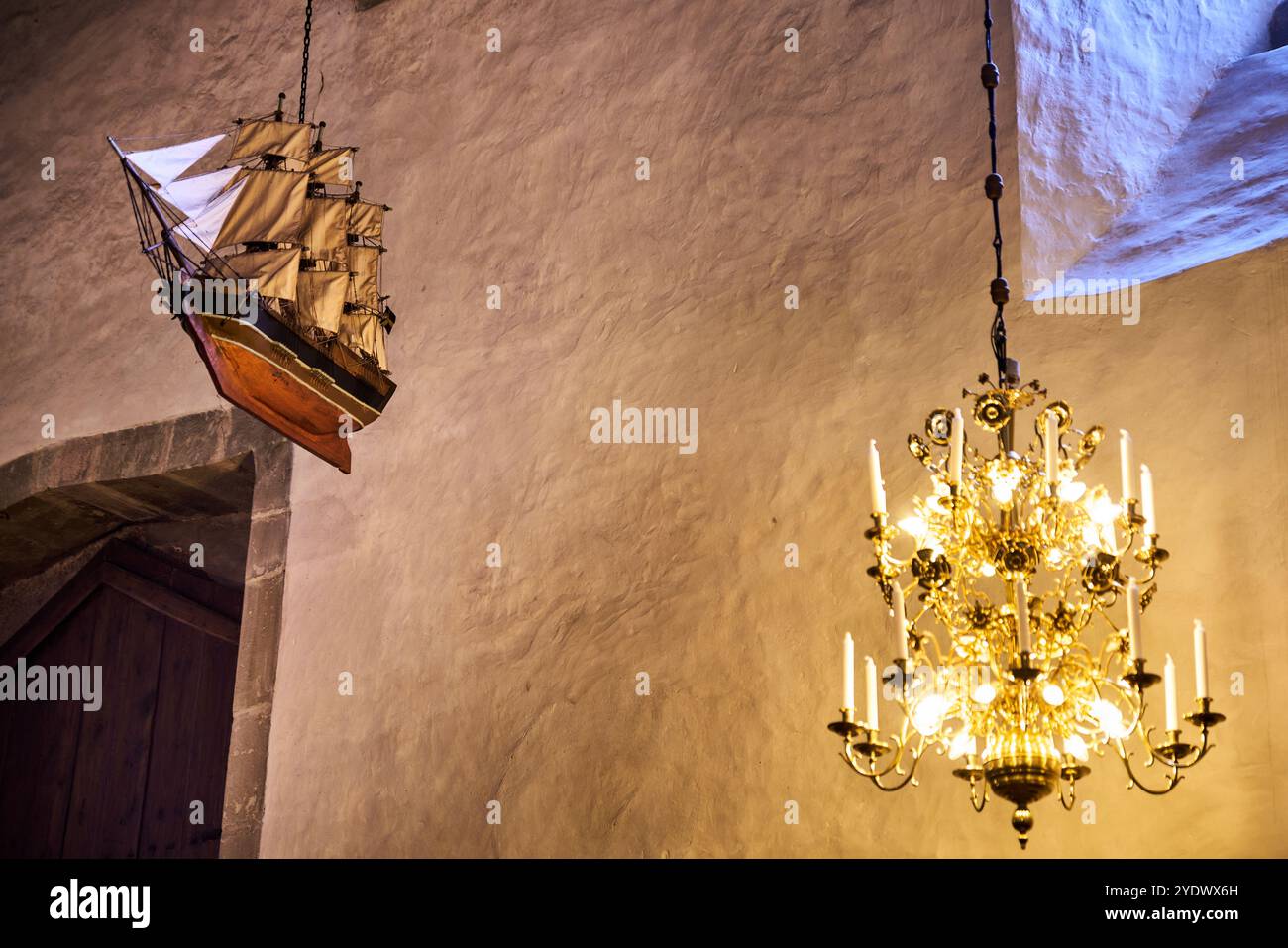 Wall hanging model ship hi-res stock photography and images - Alamy