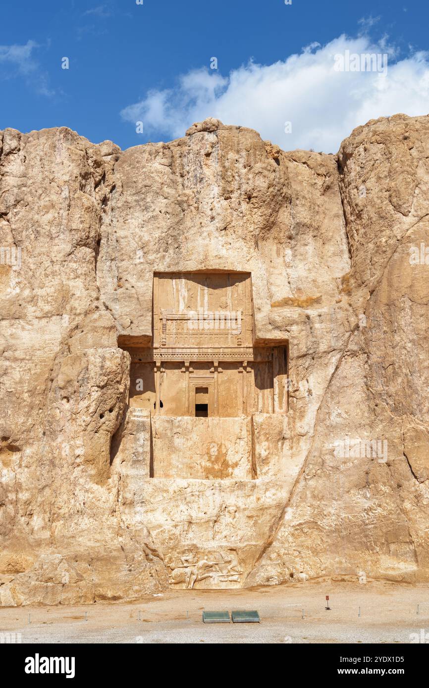 Amazing large tomb belonging to Achaemenid kings, Iran Stock Photo - Alamy