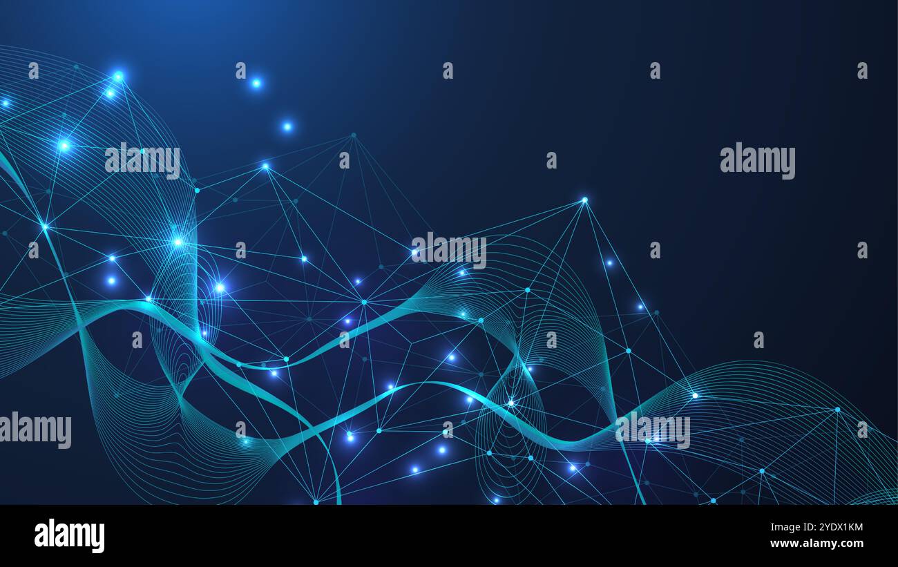 Global network connection. Global business. Social network communication. Internet technology ...