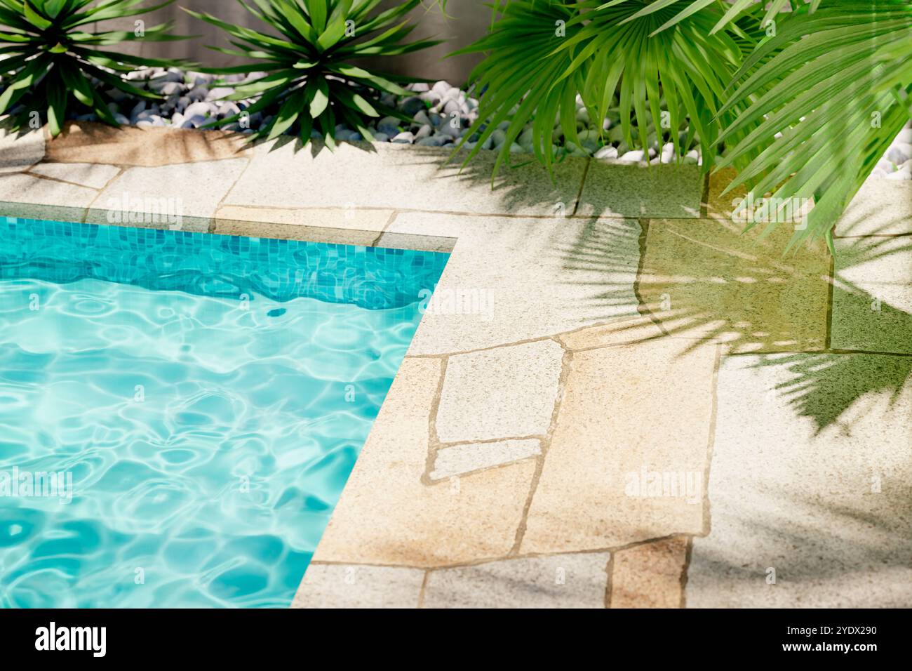 Pool area with decking hi-res stock photography and images - Alamy