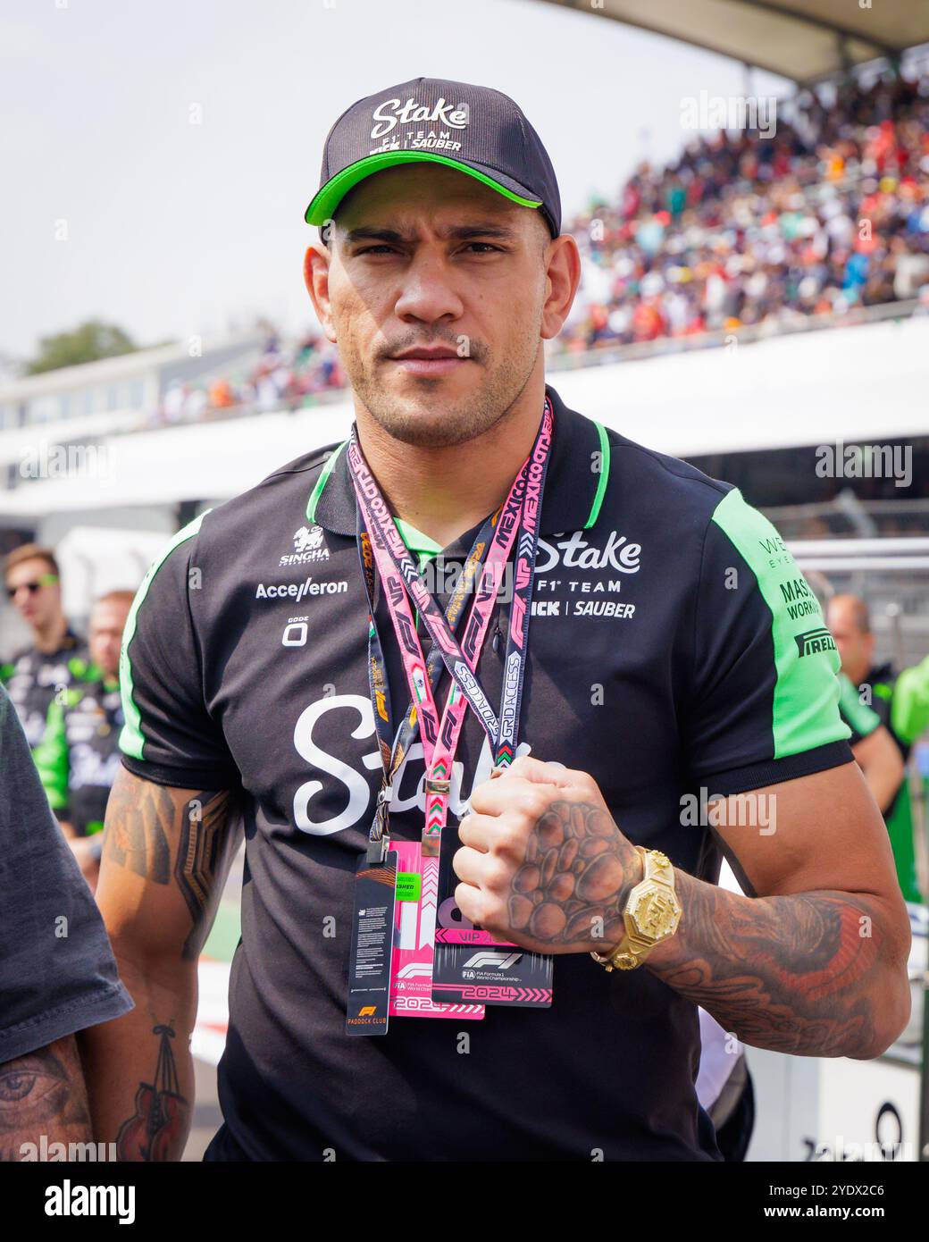 Mexico City, Mexico. 27th Oct, 2024. UFC Light Heavyweight Champion ...