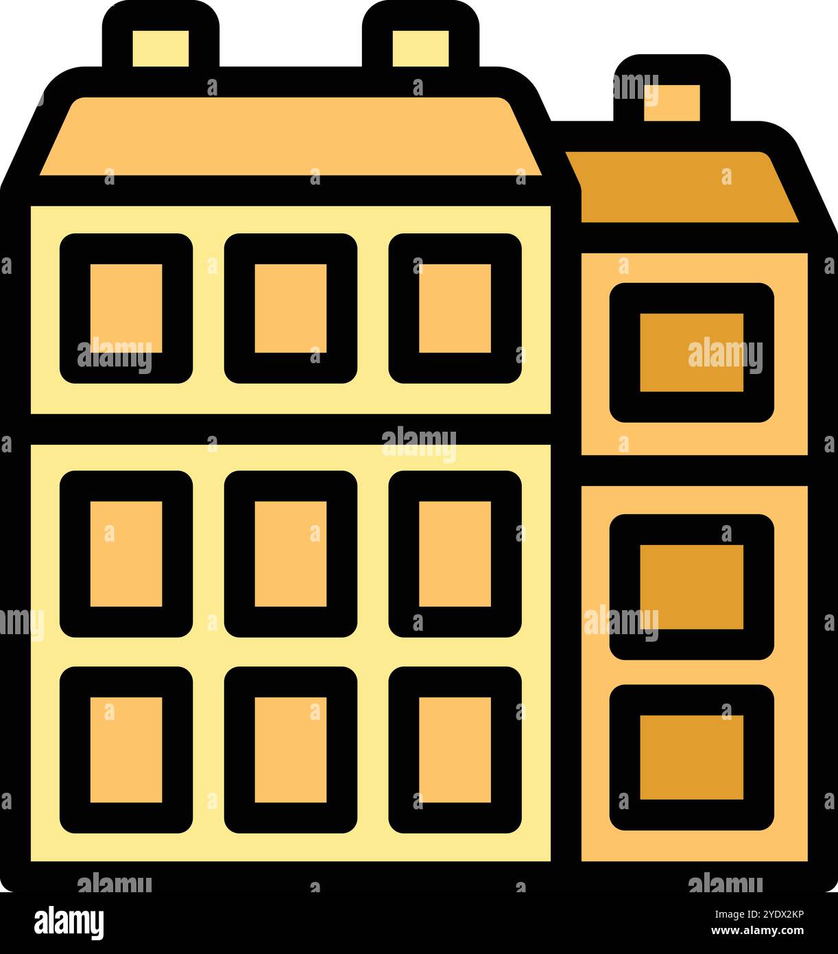 Striking color palette of orange Stock Vector Images - Alamy