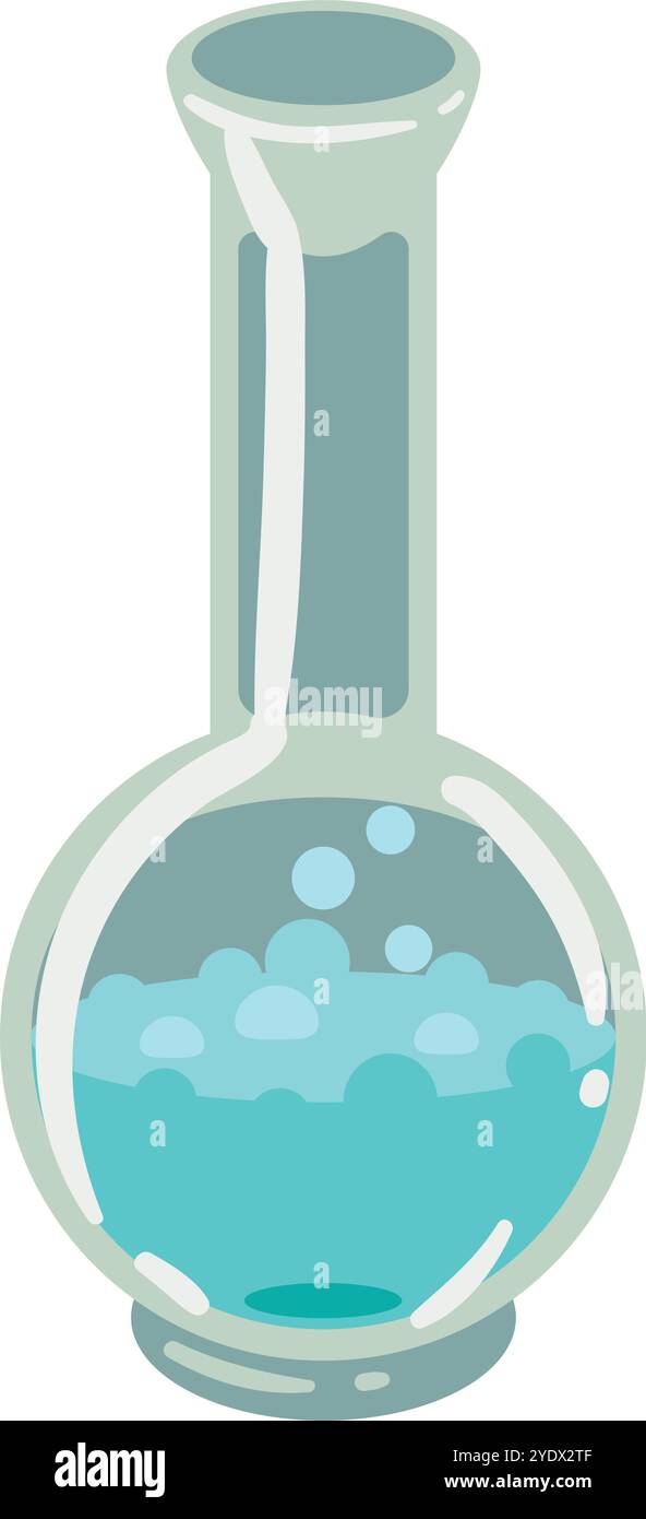 volumetric flask laboratory equipment Stock Vector Image & Art - Alamy