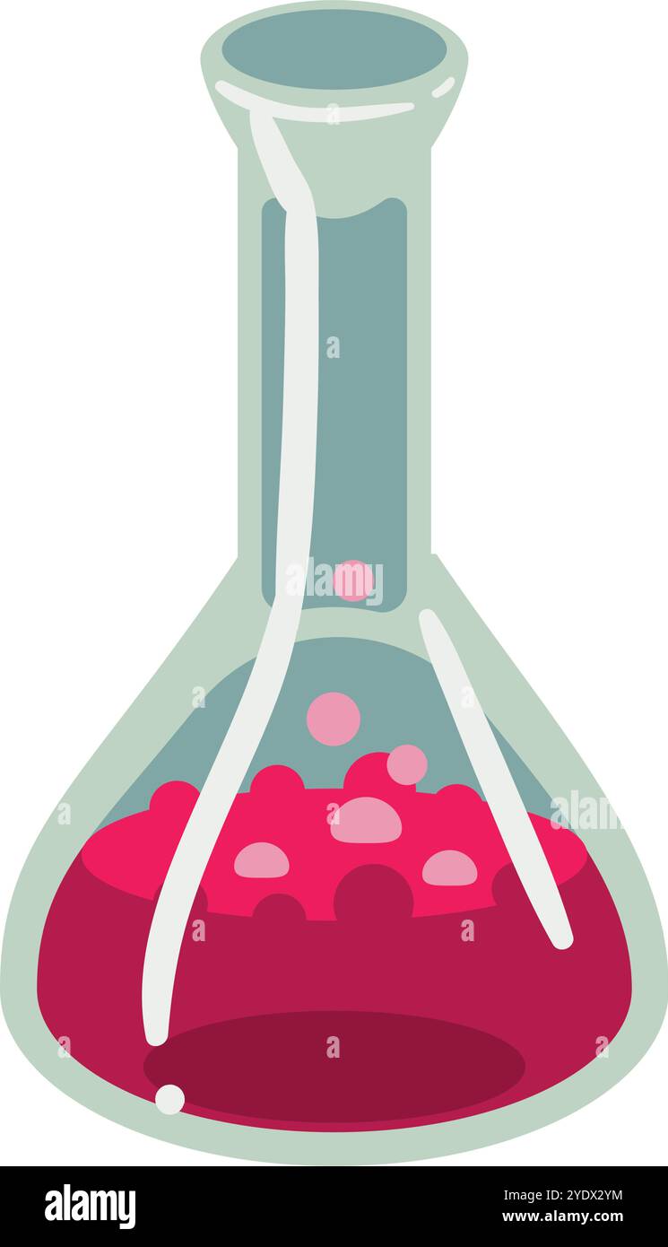 flask chemistry laboratory equipment Stock Vector Image & Art - Alamy