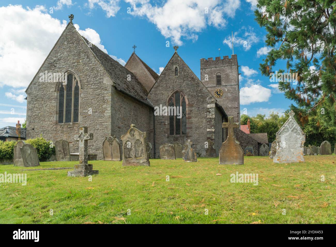 Eastern aspect of St Mary Magdalene Church Eardisley Herefordshire ...
