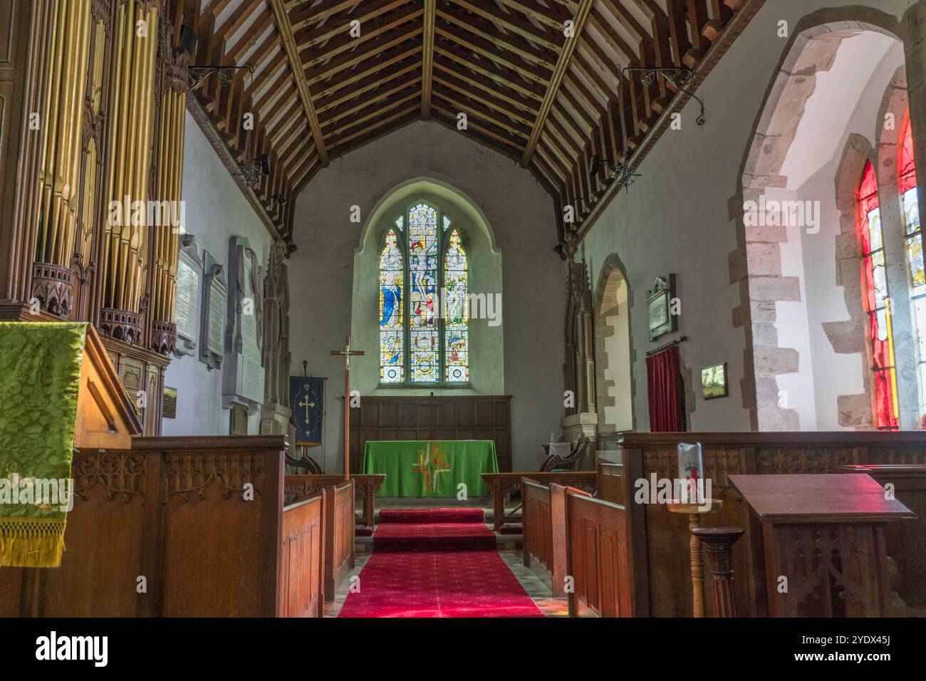 Chancel and Alter St Mary Magdalene Church Eardisley Herefordshire ...