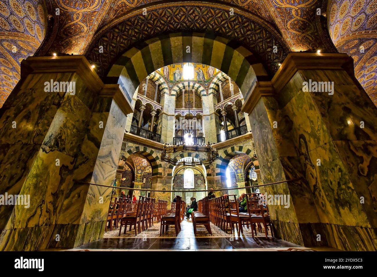 Aachen cathedral interior hi-res stock photography and images - Alamy
