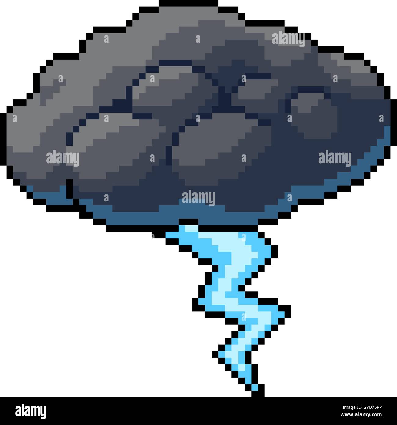 Pixel rain Stock Vector Images - Alamy