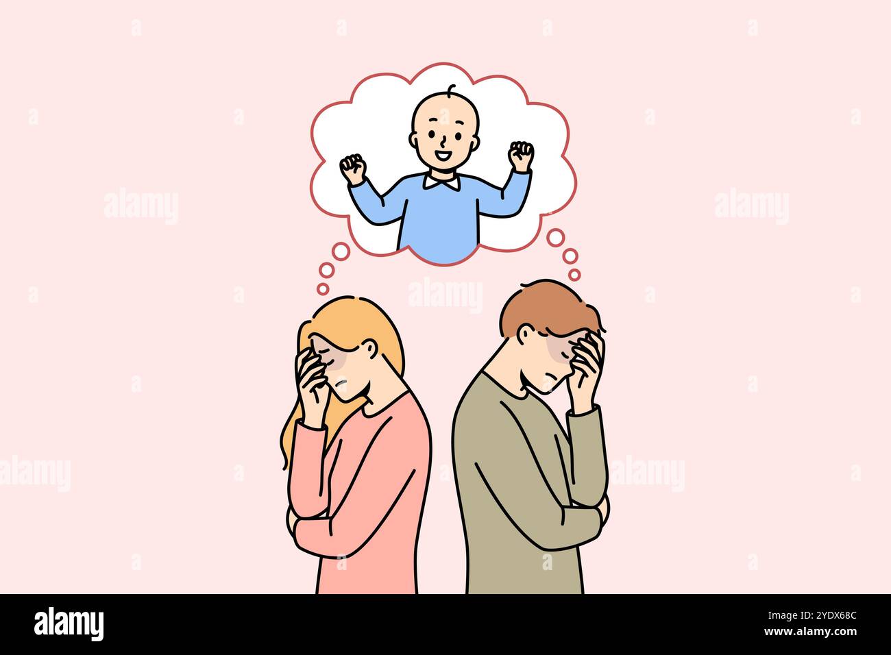 Unsuccessful wife Stock Vector Images - Alamy