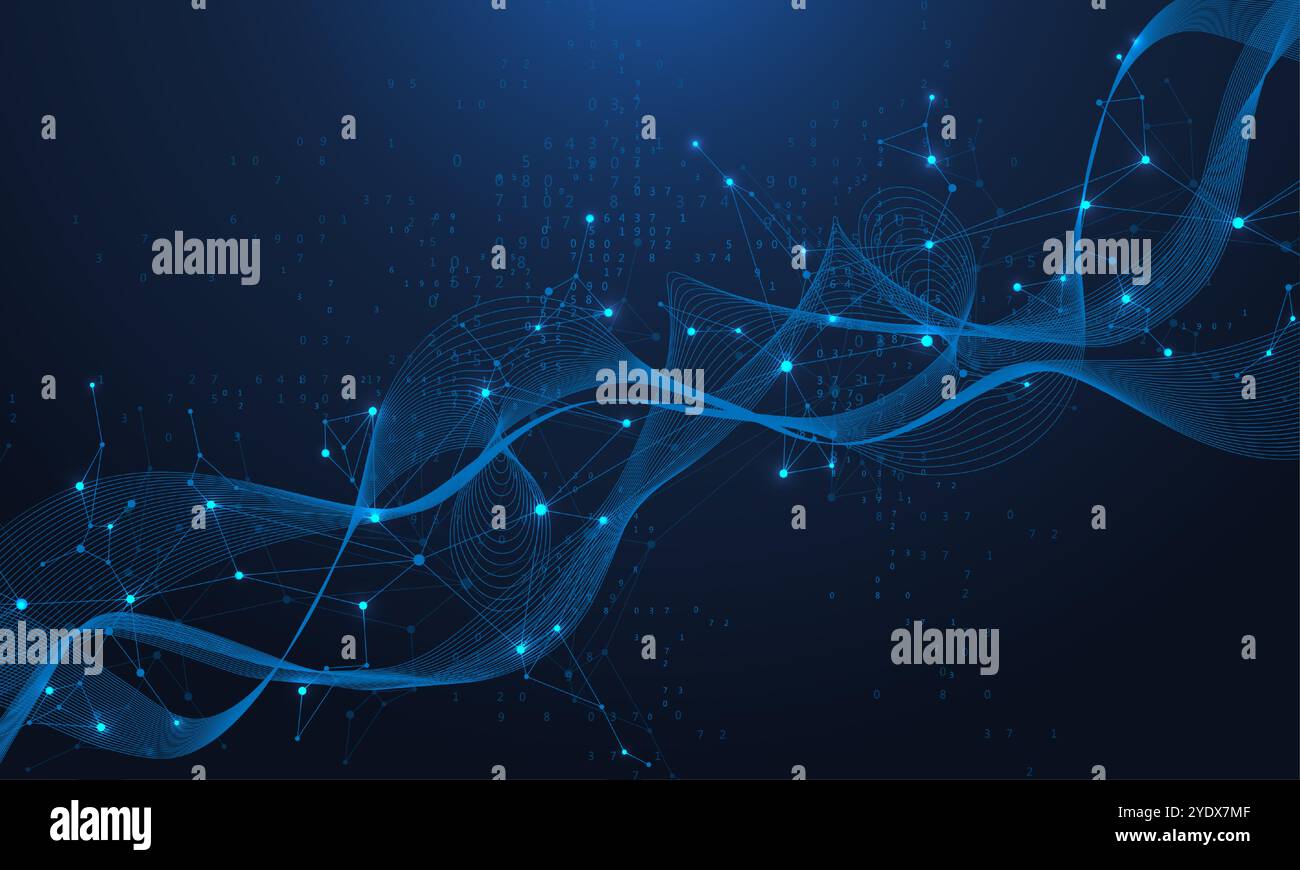 Global network connection. Global business. Social network communication. Internet technology ...